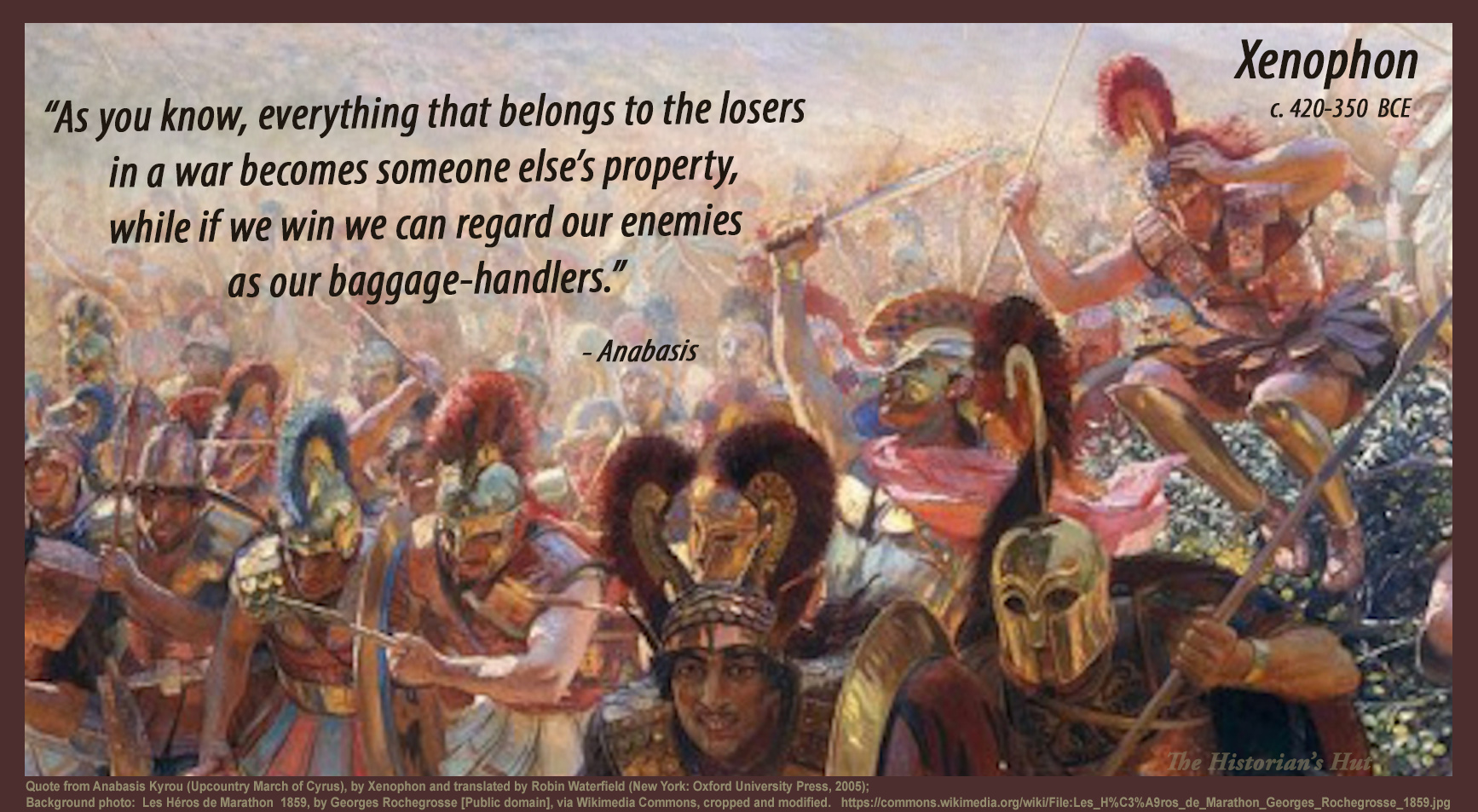 Xenophon - The Historian's Hut