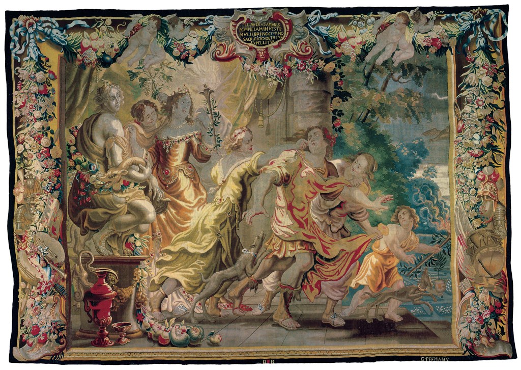 Clodius Disguised As A Woman, By Justus van Egmont (1601–1674) and ...