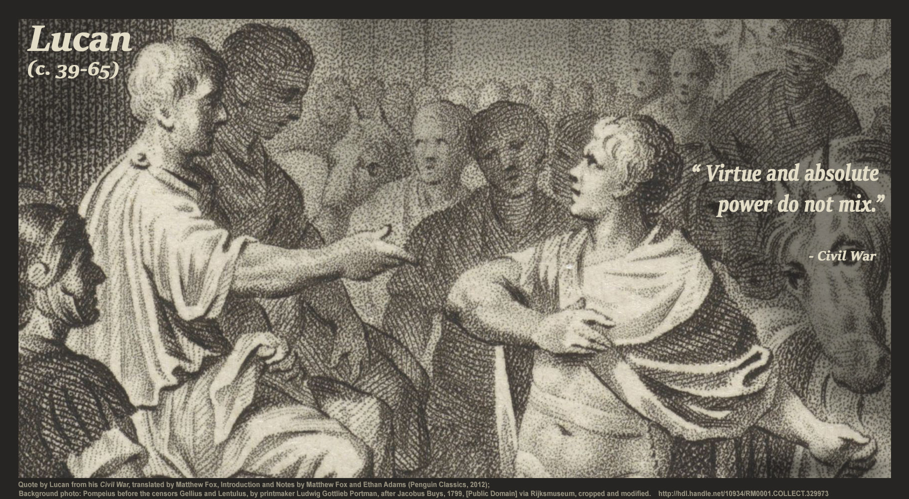 Lucan - The Historian's Hut