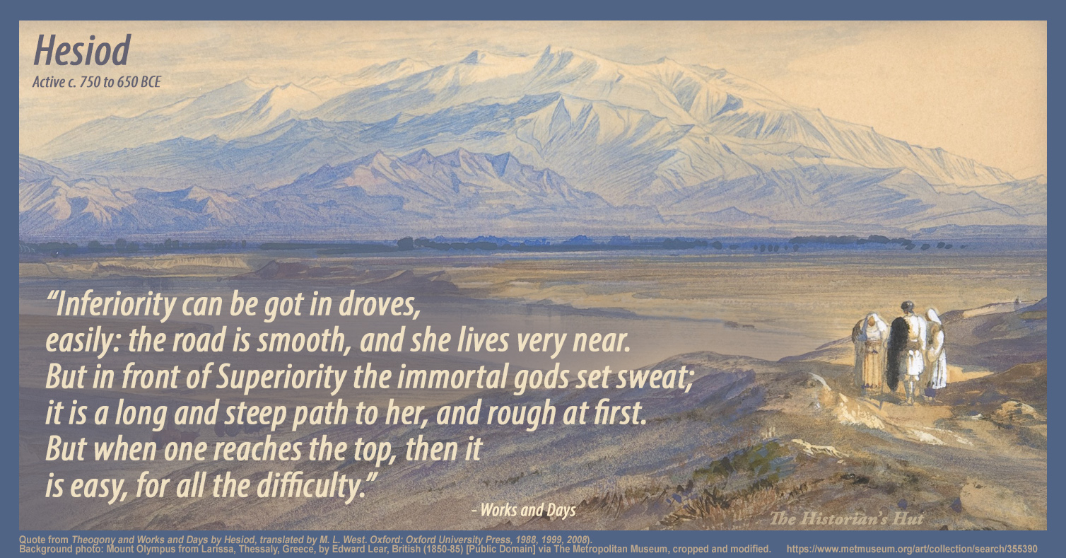 Hesiod - The Historian's Hut