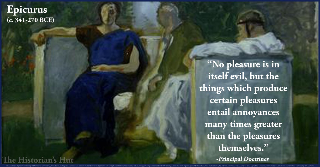 Epicurus - The Historian's Hut