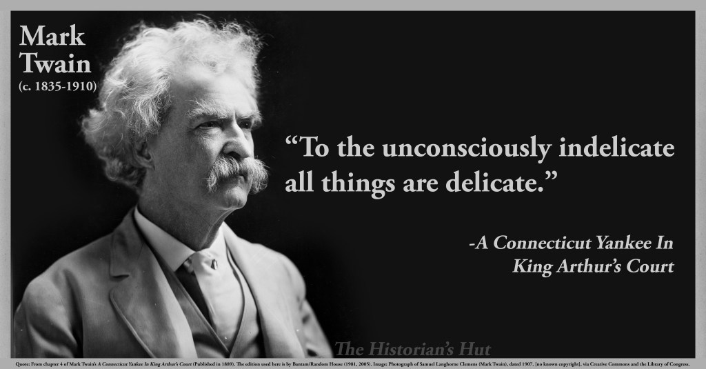 Mark Twain - The Historian's Hut