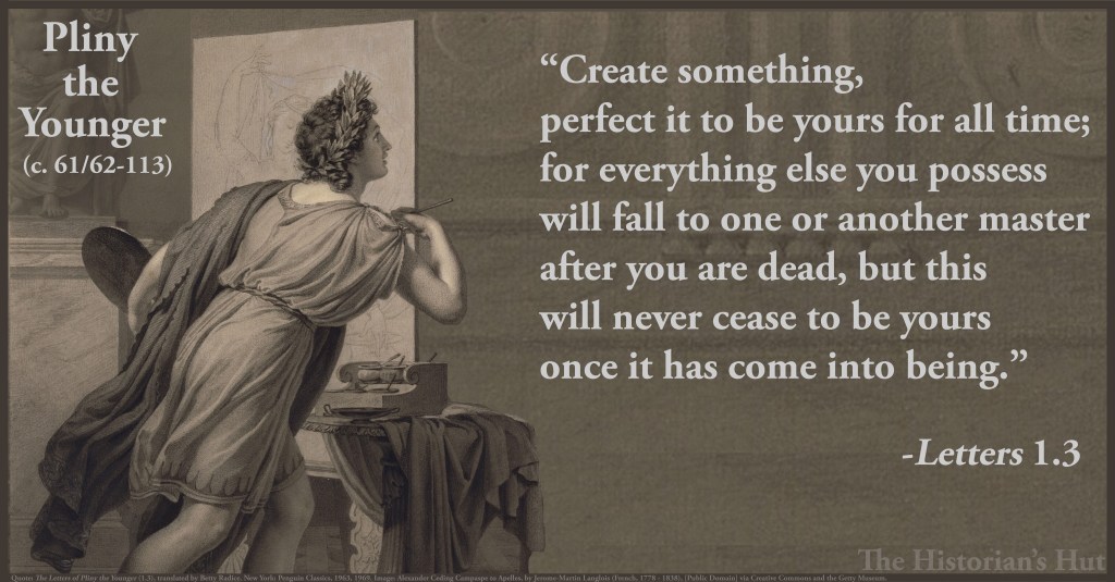 Pliny the Younger - The Historian's Hut