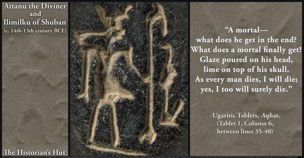 Chief Priest Attanu the Diviner and Scribe Ilimilku of Shuban - The ...