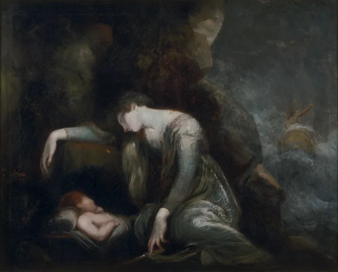 Danaë and Perseus on Seriphos, by Henry Fuseli (c. 1741–1825) - The ...