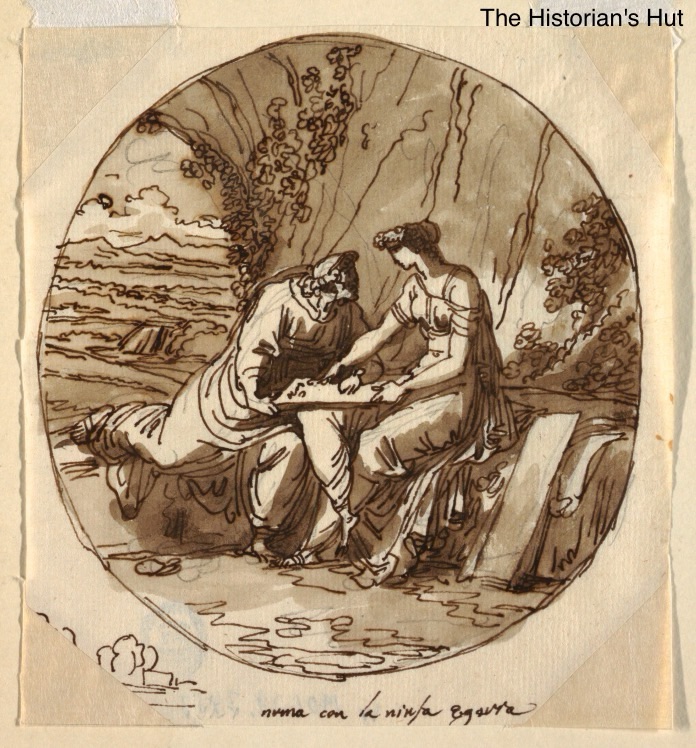 Numa Pompilius And Egeria, By Felice Giani (c. 1758–1823) - The ...