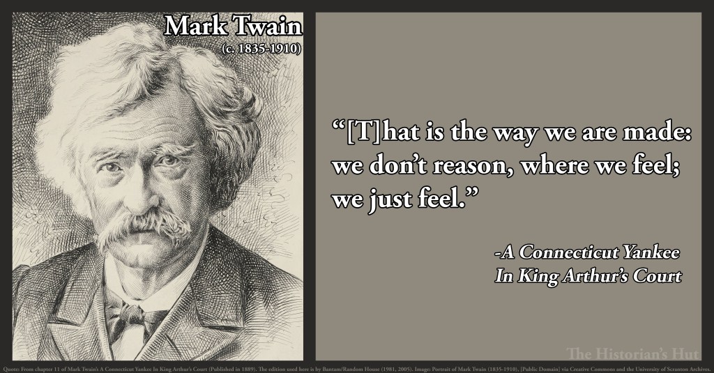 Mark Twain - The Historian's Hut