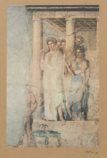 Painting Likely Depicting Iphigenia, By An Artist From Pompeii ...