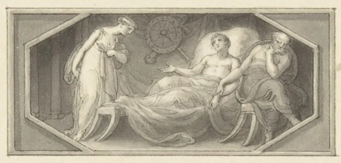 Erasistratus Discovers The Love Of Antiochus For Stratonice, By Edward ...